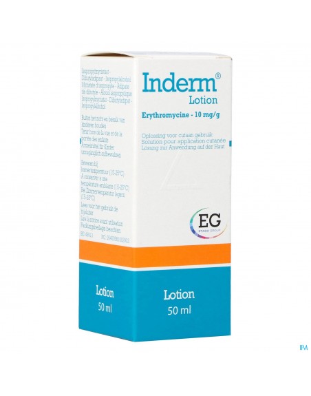 Inderm 10mg/g Sol Derm 50ml