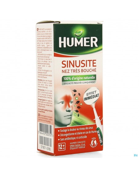 Humer Sinusite Spray Nasal 15ml