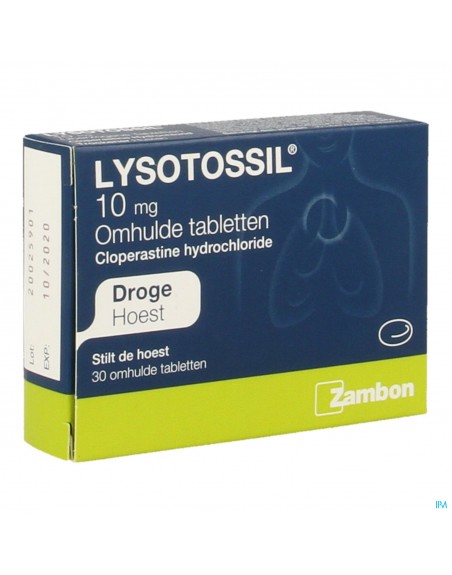 Lysotossil compr 30x 10mg