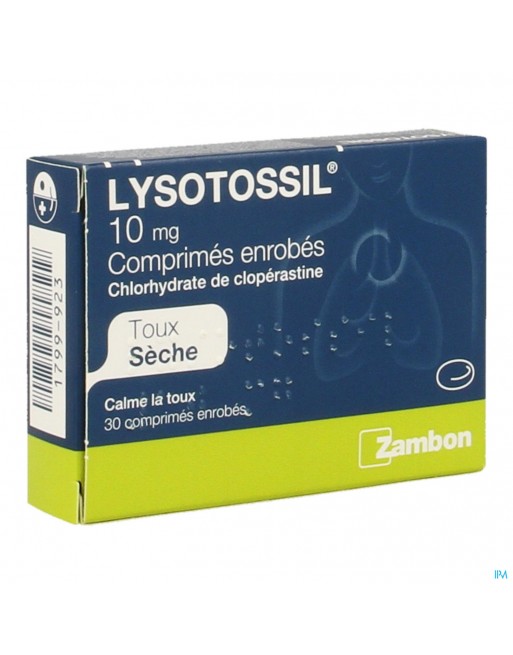 Lysotossil compr 30x 10mg