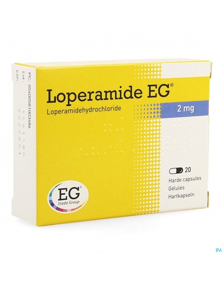 Loperamide Eg Caps 20x2mg