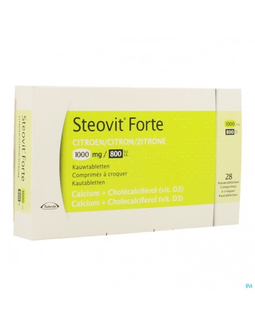STEOVIT D3 1000MG/800 IE FORTE 28 COMP - online bestellen