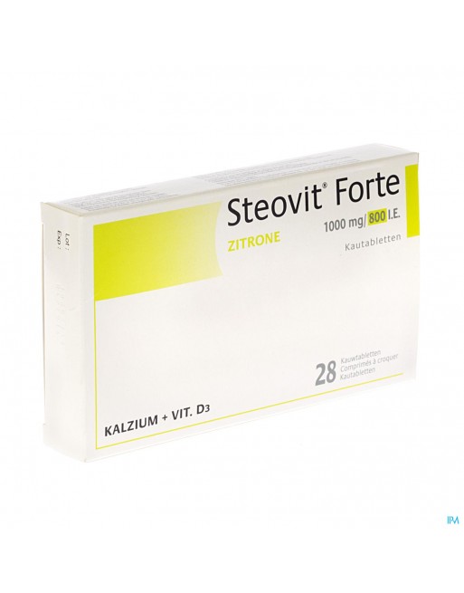 STEOVIT D3 1000MG/800 IE FORTE 28 COMP - online bestellen