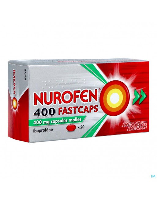 Nurofen caps fastcaps 20x 400mg
