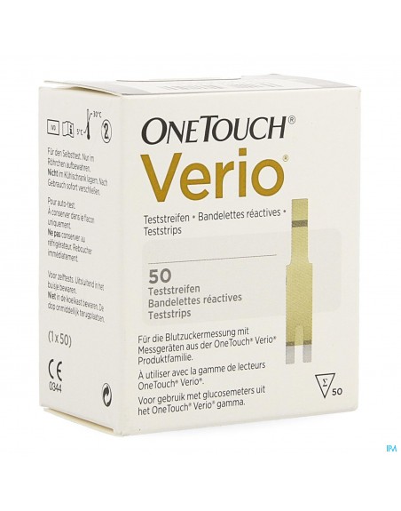 OneTouch Verio Bandelettes réactives (50)