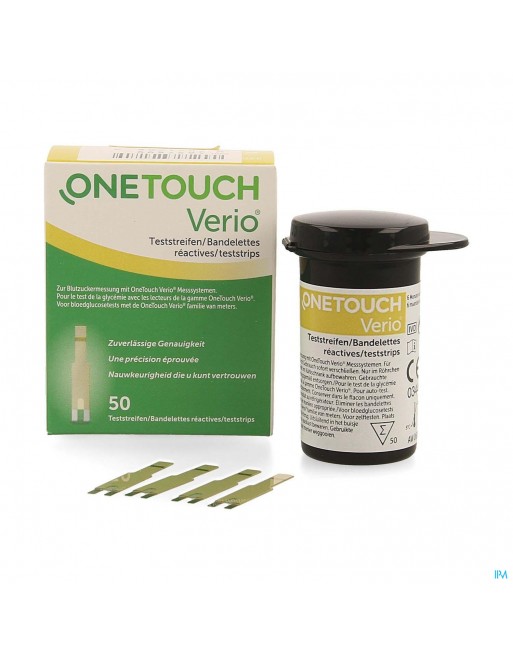OneTouch Verio Bandelettes réactives (50)