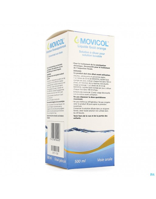 Movicol Orange liquide 500ml