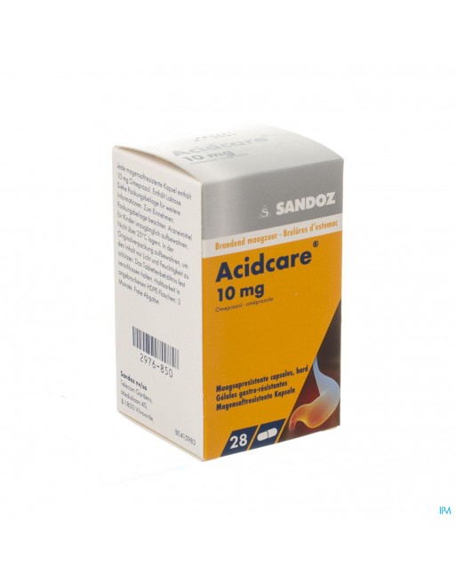 Acidcare 10mg Sandoz Caps Gastro Res 28 X 10mg