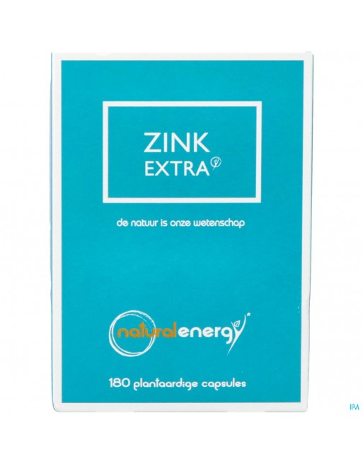 Zinc Extra Caps 180 Natural Energy Labophar
