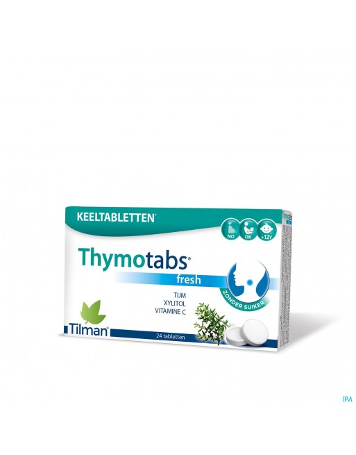 THYMOTABS FRESH 24 PAST NUT/PL 31/40