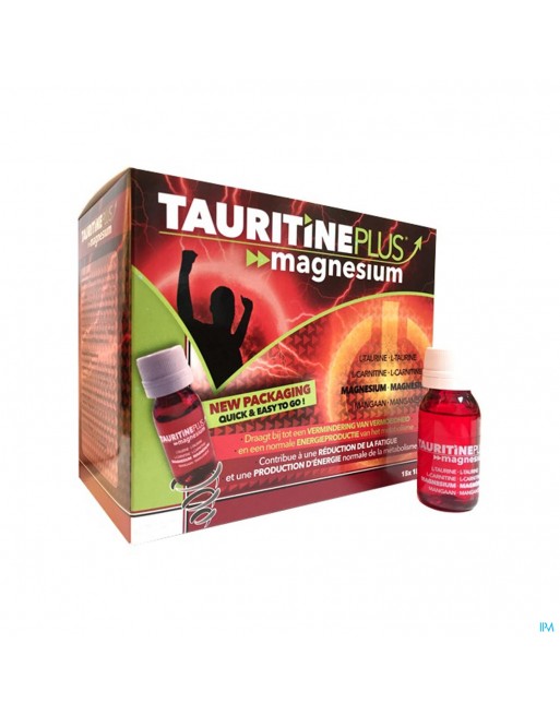 Tauritine Plus Magnesium Amp 15x15ml Credophar