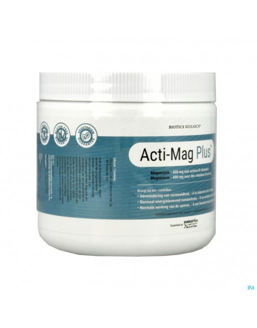 Acti-mag Plus Pdr Pot 200g