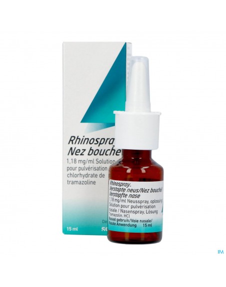 Rhinospray Nez Bouche 1,18mg/ml Spr Nasal Sol 15ml
