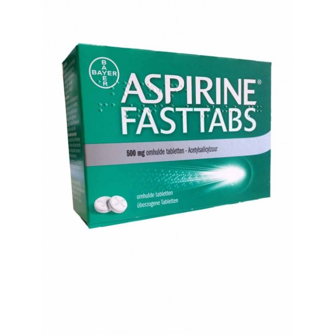 Aspirine Fasttabs 500 Mg Comp 40