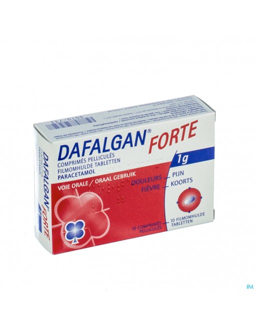 Dafalgan Forte Comp Pell 10 X 1000mg