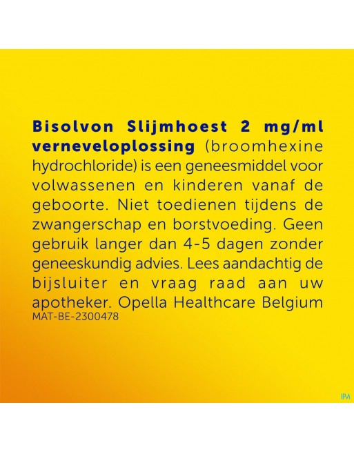 Bisolvon sol neb 100ml 2mg/ml