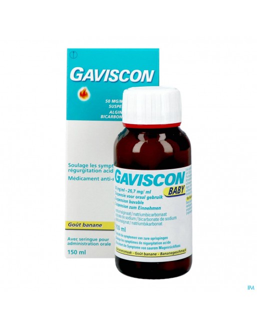 Gaviscon baby banane suspension 150ML