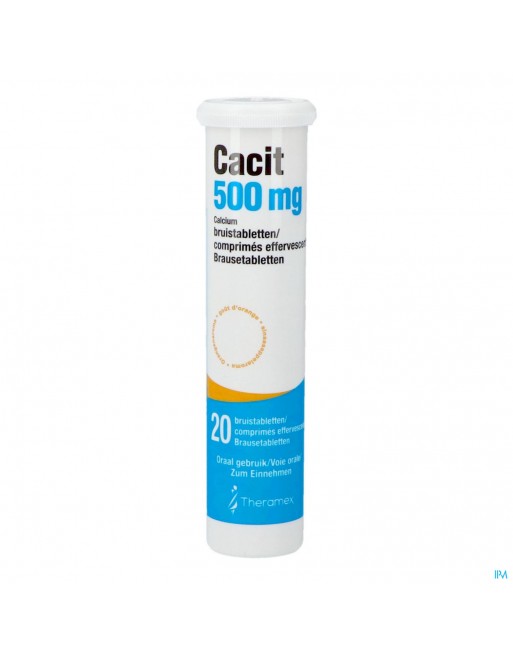 Cacit 500 Tabl Efferv. Tube 20 X 500mg