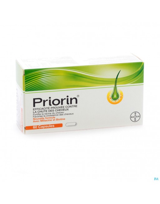 Priorin Nouvelle Formule 60 Capsules