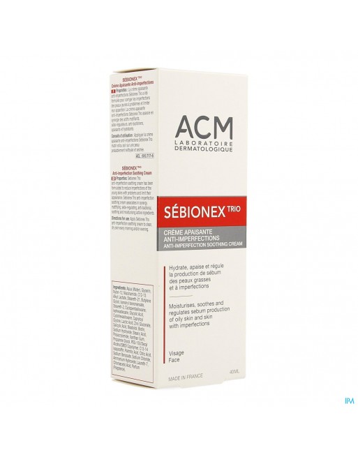 Sebionex Trio Creme Tube 40ml