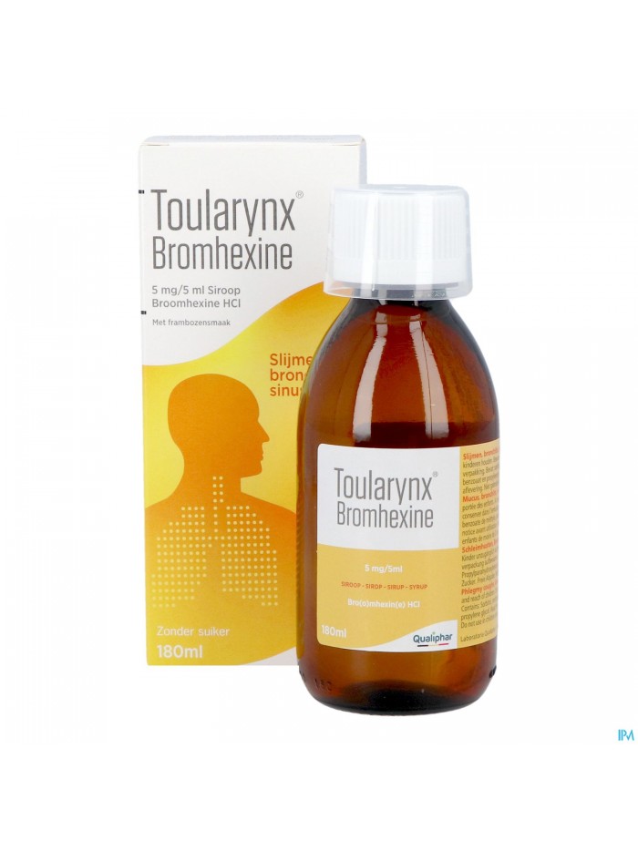 Toularynx bromhexine sirop 180 ml - online bestellen